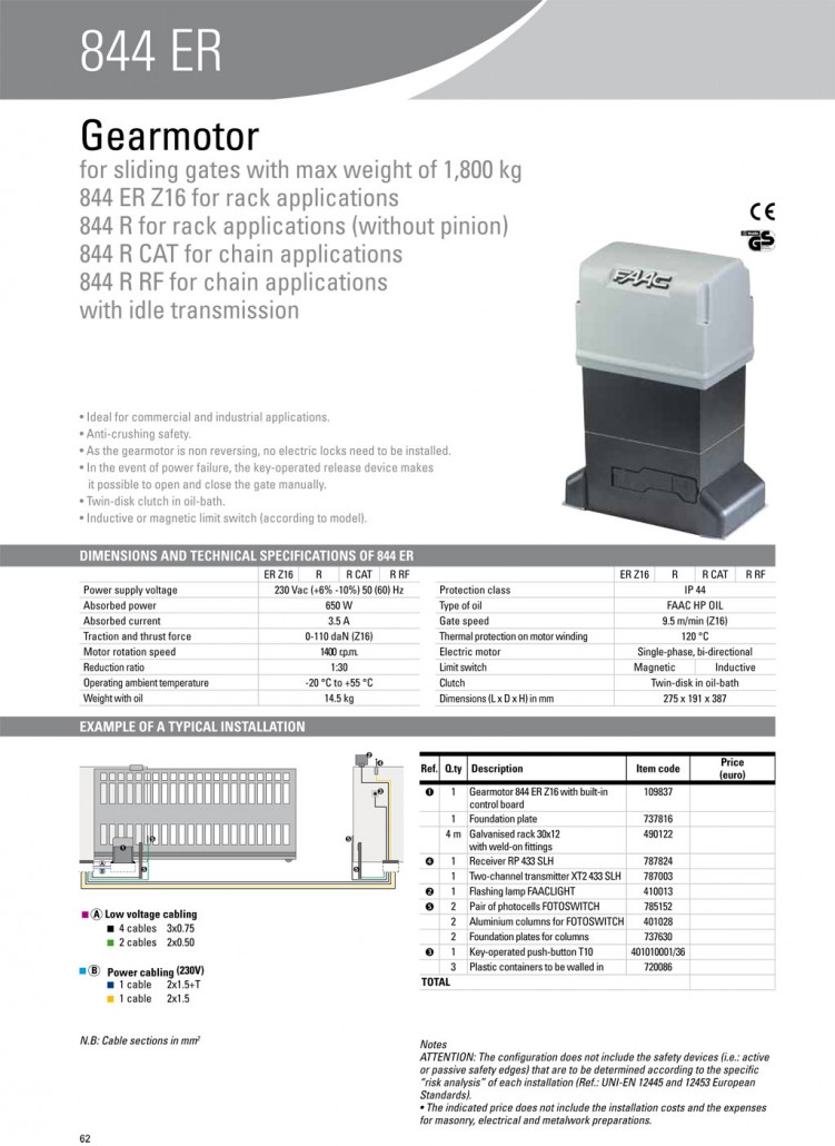 FAAC-844-Brochure-1 | Autogate Singapore ™ - Protech